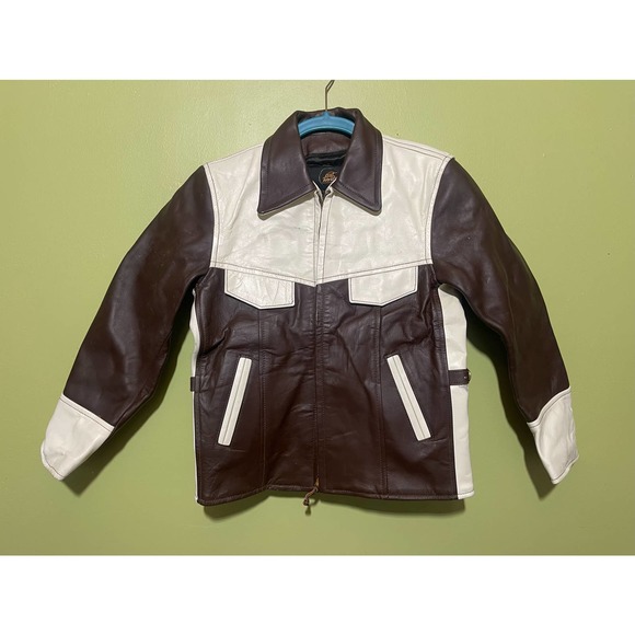 lost worlds | Jackets & Coats | Lost Worlds Boys Leather Jacket Brown ...